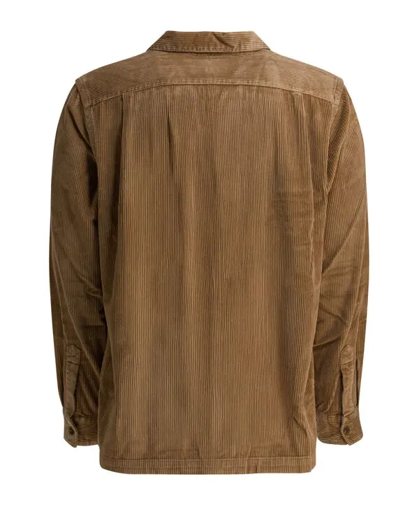 Polo Ralph Lauren Classic Fit Corduroy Camp Shirt - Brown