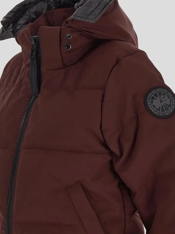 Canada Goose Mystique Hooded Parka - Deep Red