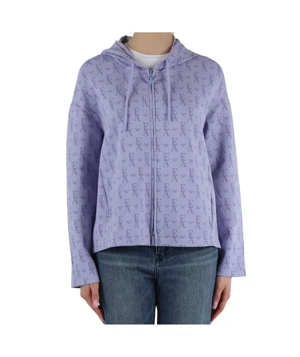 Emporio Armani Long Sleeve Zip-up Hoodie