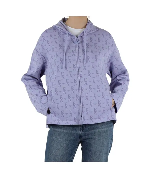 Emporio Armani Long Sleeve Zip-up Hoodie