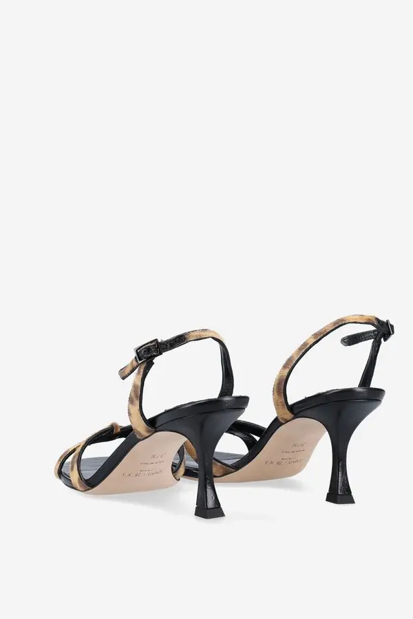 JIMMY CHOO Elsy 70 High-heeled Sandals - Leopard