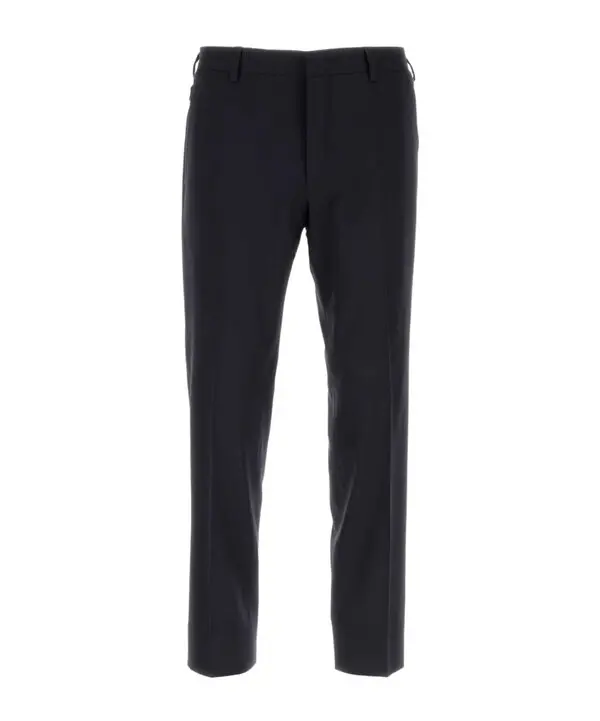Prada Triangle-logo Trousers - Blue