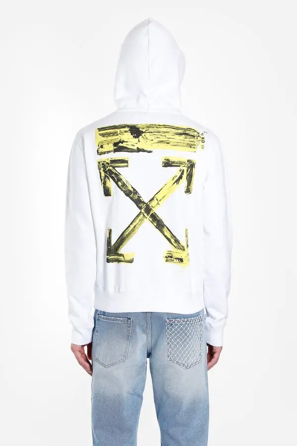 Off-White Logo Hooded Sweater
