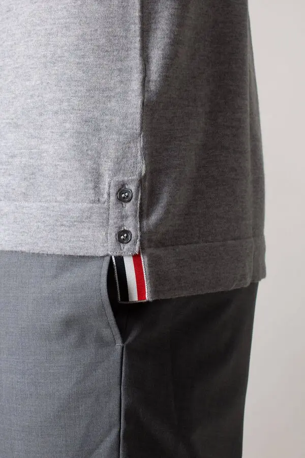Thom Browne 4-bar Knitted Cardigan