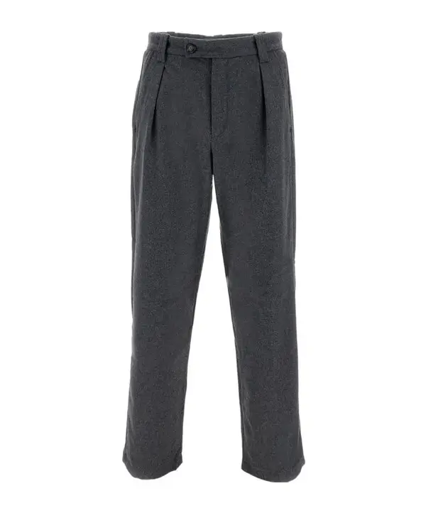 A.p.c. Pleated Wool-blend Trousers