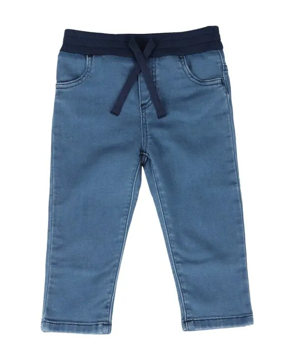 Dolce & Gabbana Cotton-blend Jeans With Drawstring Waist