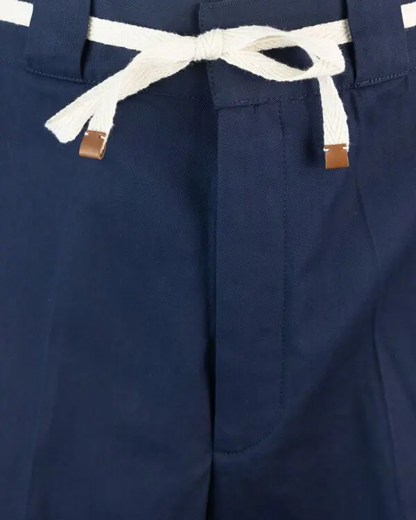 Drole De Monsieur Le Short Workwear Chevron Shorts