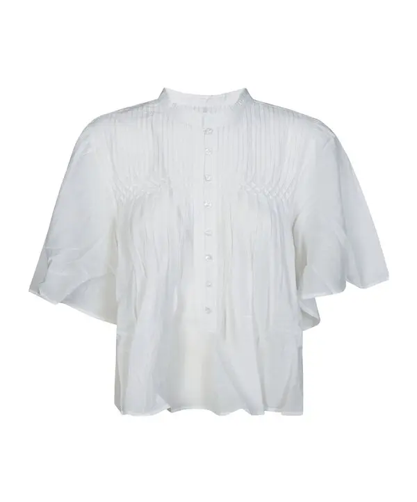 Isabel Marant Étoile Pleated Button Shirt