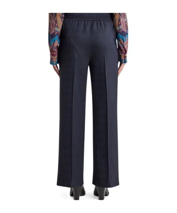 Etro Wool Jacquard Jogging Trousers