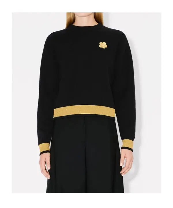 Kenzo Boke Flower Jumper In Wool And Cotton