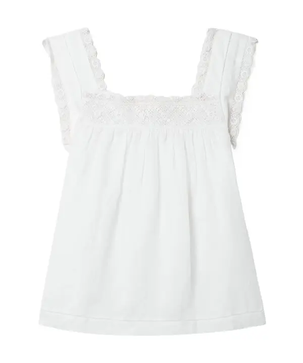 DÔEN Sleeveless Tops - White