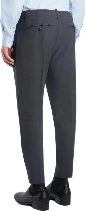 DONDUP Tapered Trousers With Pleats