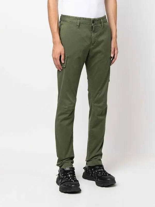 Stone Island Logo Detail Cargo Pants