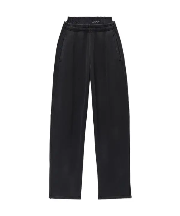 Alexander Wang Layered Elasticated-waist Pants - Black