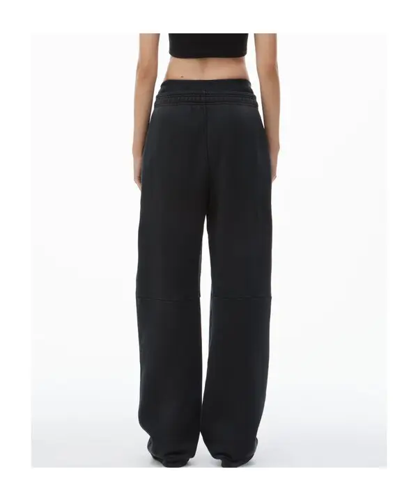 Alexander Wang Layered Elasticated-waist Pants - Black