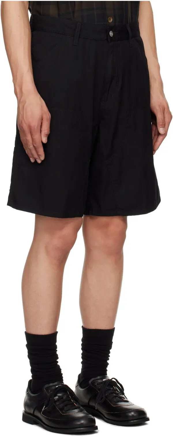 Carhartt Work In Progress Double Knee Shorts - Black