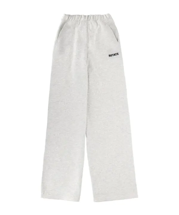 ROTATE BY BIRGER CHRISTENSEN Elasticated Waistband Track Pants - White
