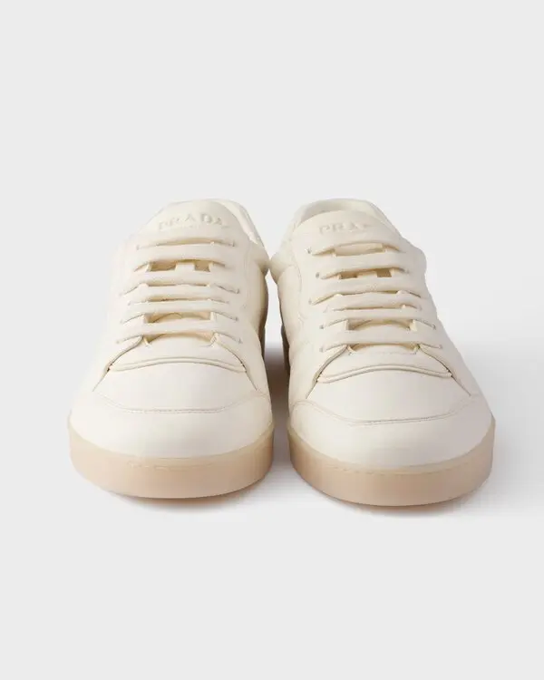 Prada Round-toe Lace-up Sneakers
