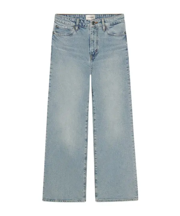 FRAME Straight-leg Jeans - Gray