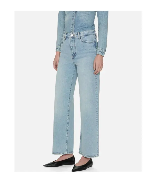 FRAME Straight-leg Jeans - Gray