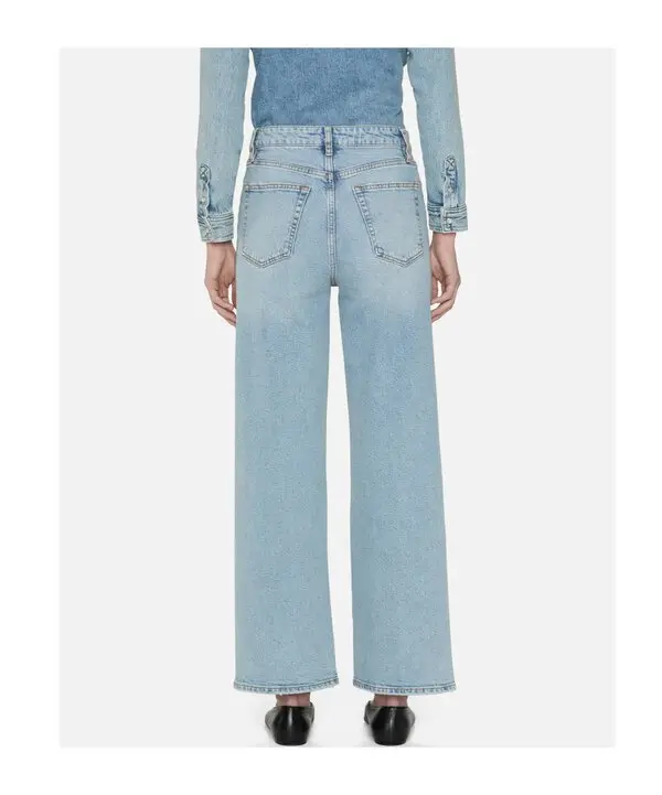 FRAME Straight-leg Jeans - Gray