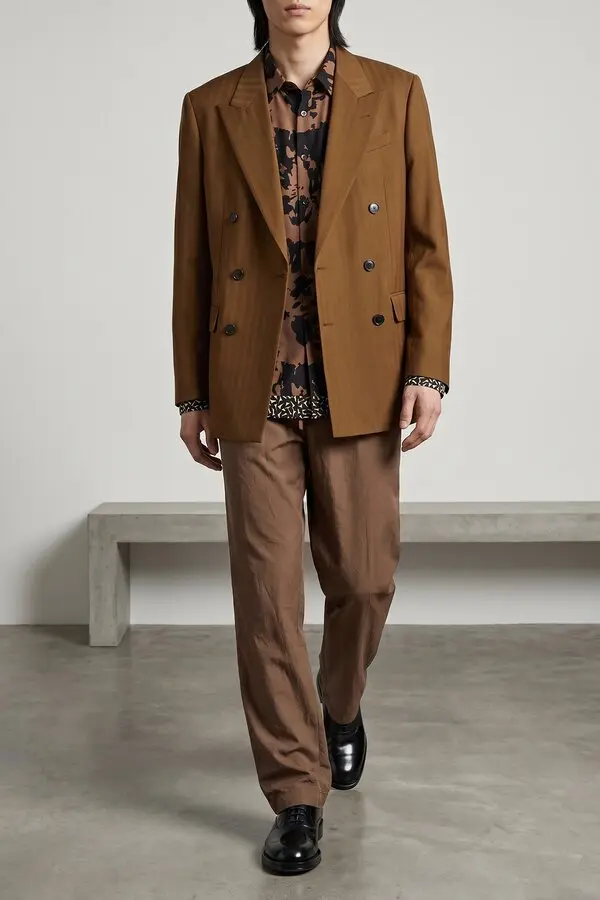 Dries Van Noten Straight Leg Pants
