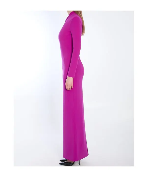 Solace London Asymmetrical One-shoulder Maxi Dress With Slit