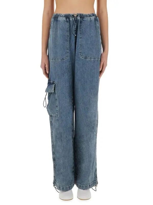 Moschino Relaxed Fit Cargo Jeans