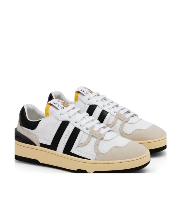 LANVIN Panelled Low-top Sneakers - Nude