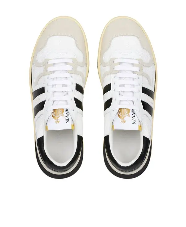 LANVIN Panelled Low-top Sneakers - Nude