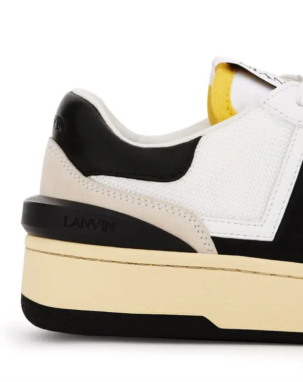 LANVIN Panelled Low-top Sneakers - Nude