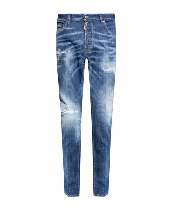 Dsquared2 Cool Guy Jeans With Logo Detail - Blue