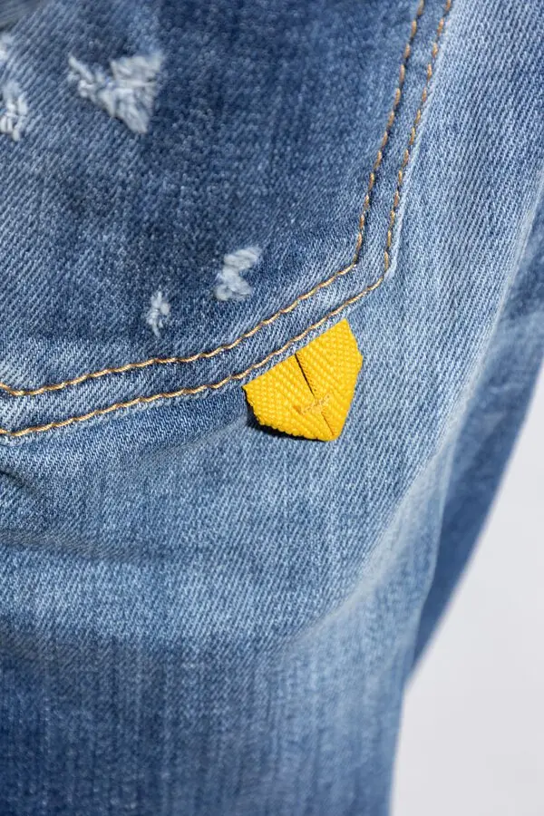 Dsquared2 Cool Guy Jeans With Logo Detail - Blue