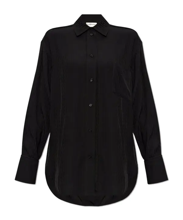 Victoria Beckham Long Sleeved Monogram Shirt