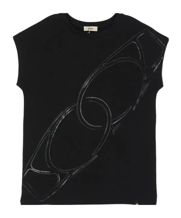 Herno Logo Graphic T-shirt - Black