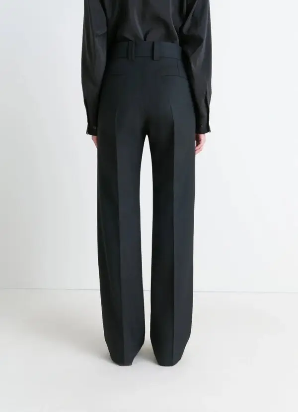LEMAIRE Tailored Straight-leg Trousers - Black