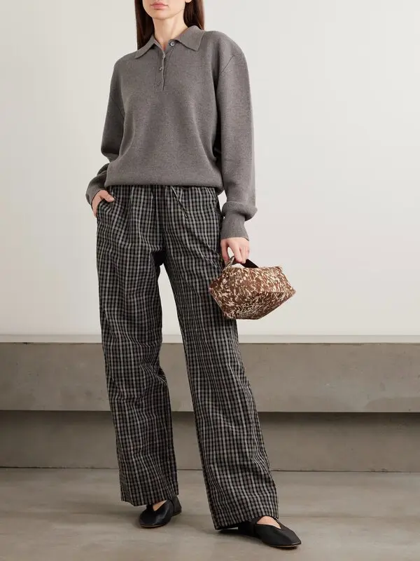 RÓHE Puffed-sleeve Knitted Top