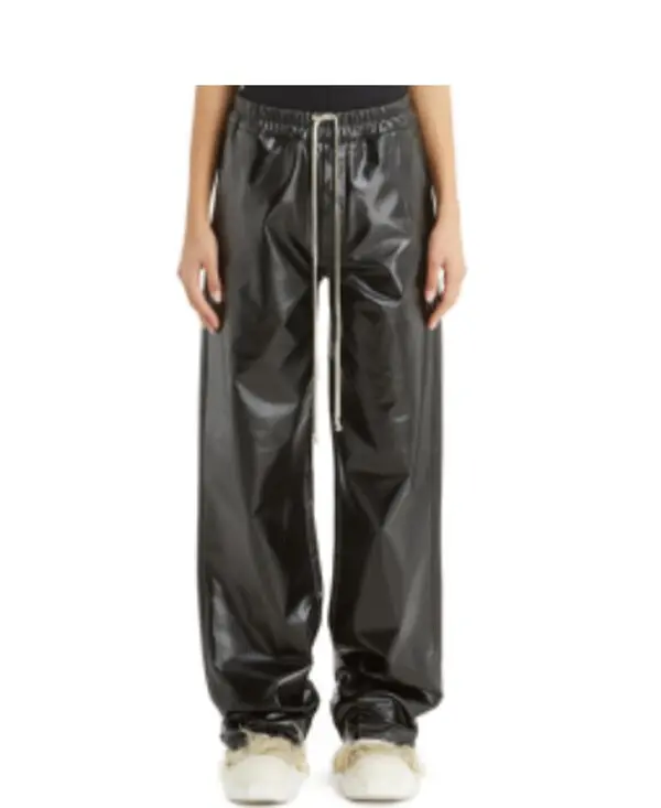 Rick Owens Wide-leg Faux-leather Trousers