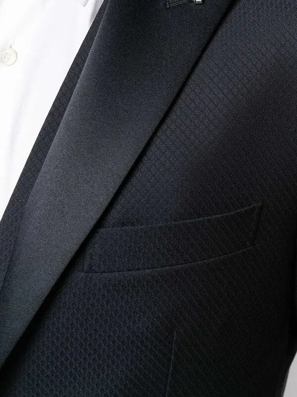 Tagliatore Three-piece Tuxedo - Black
