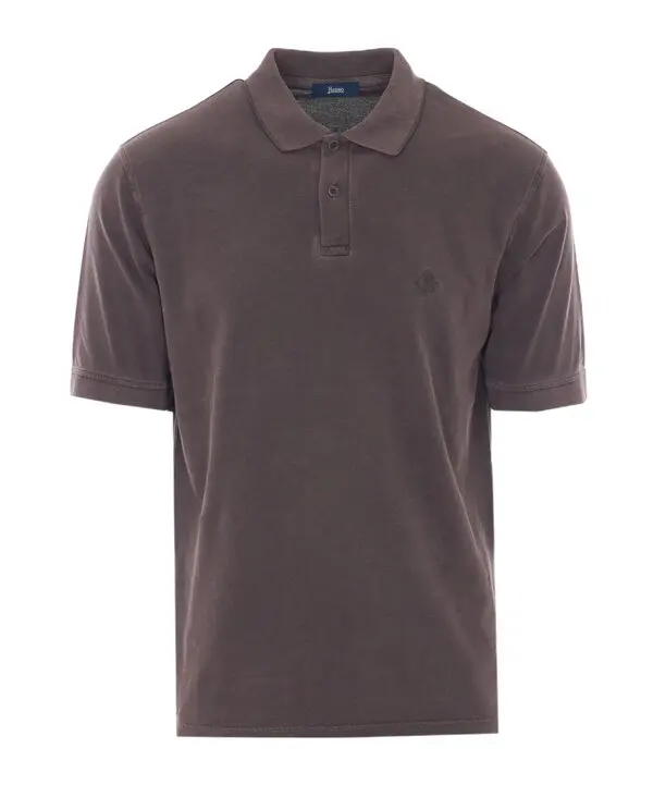 Herno Regular Fit Logo Polo Shirt