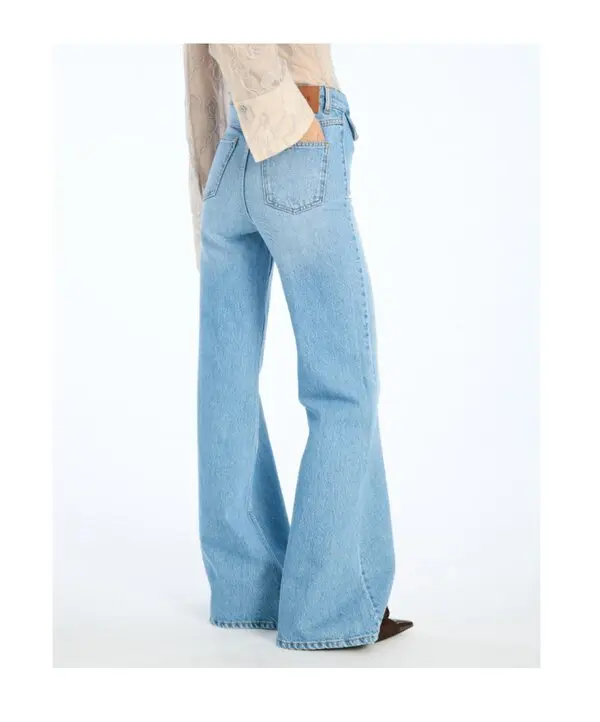 ROTATE BY BIRGER CHRISTENSEN High-waisted Flared Jeans