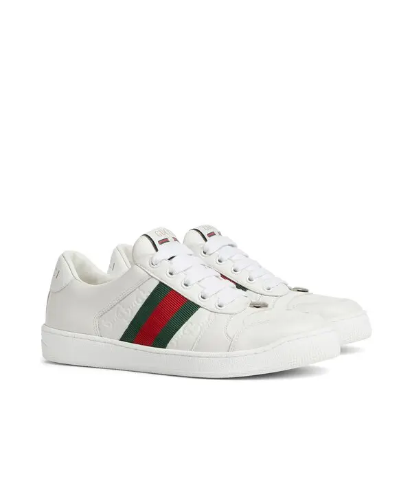 Gucci Stripe Detailed Low-top Sneakers