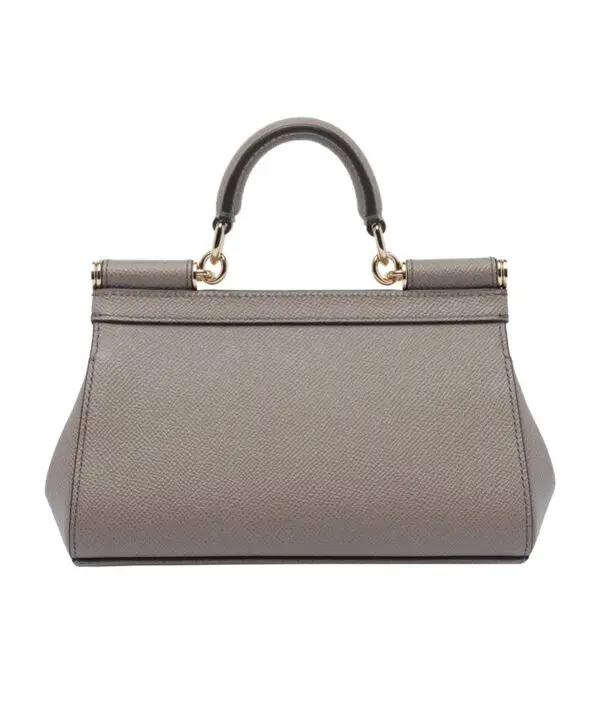 Dolce & Gabbana Sicily Top Handle Shoulder Bag - Gray