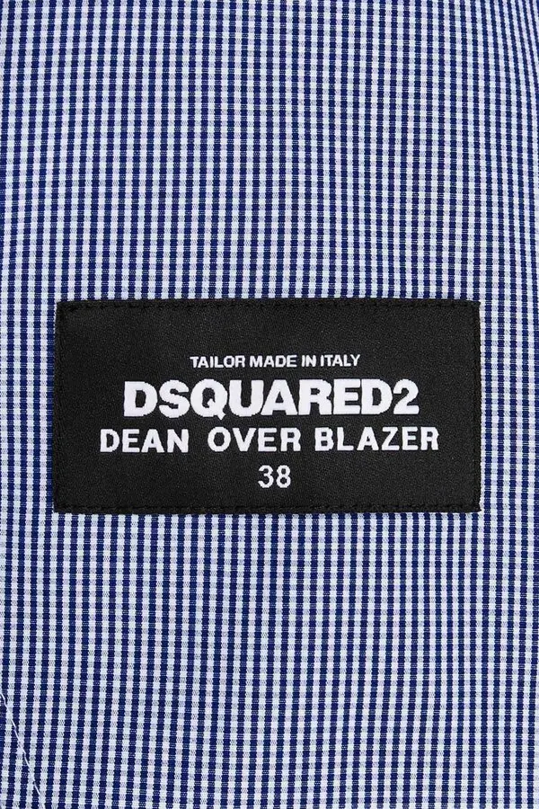 Dsquared2 Micro Check Dean Blazer