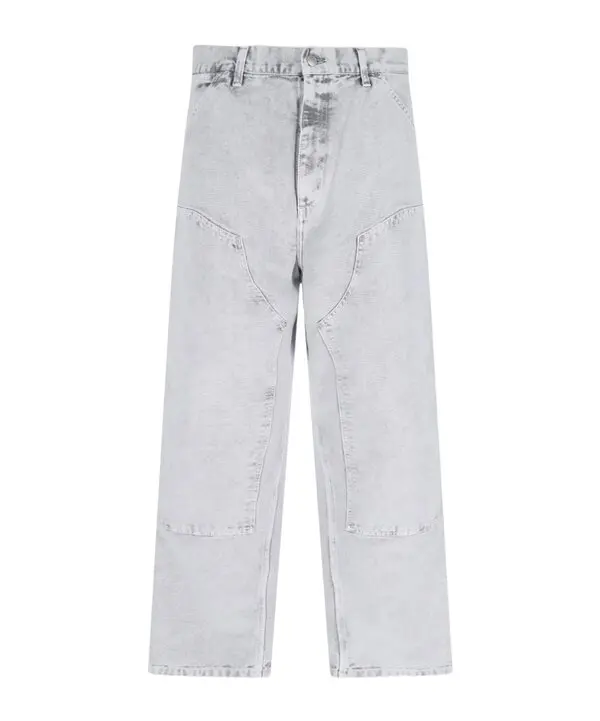 Carhartt Work In Progress Double Knee Pants - White