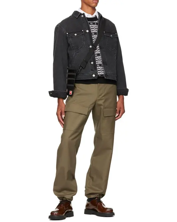 Kenzo Logo Jacquard Knit Long-sleeved Jumper