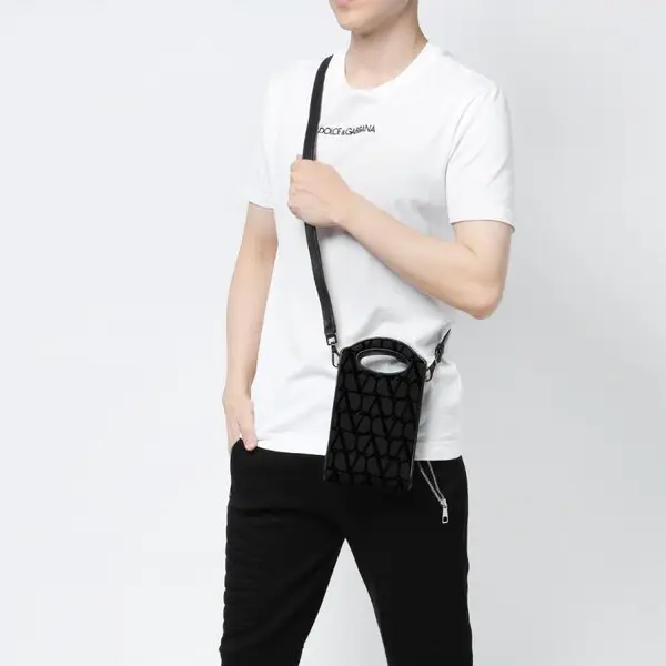 Valentino Garavani Logo Strap Satchel