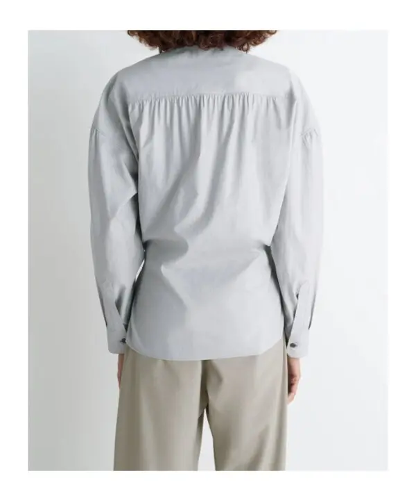 LEMAIRE Long Sleeve Twisted Shirt - Mist