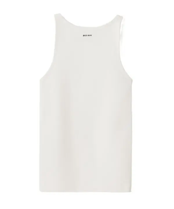 Miu Miu Knitted Crewneck Top