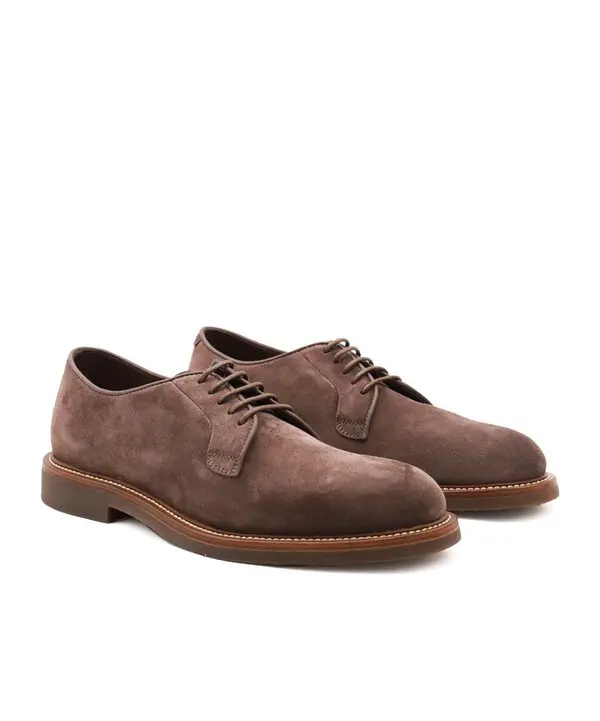 Brunello Cucinelli Lace-up Flats